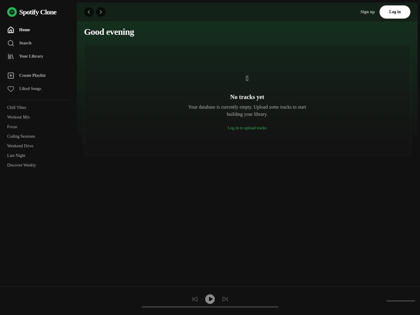 Spotify Clone