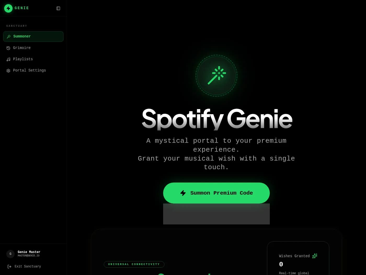 Spotify Code Genie