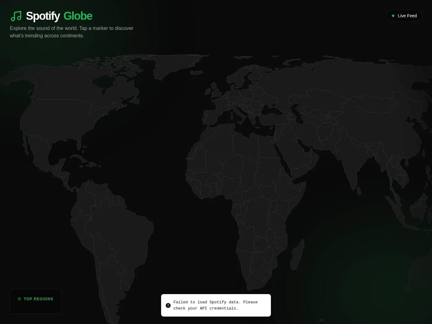 Spotify Maps Explorer