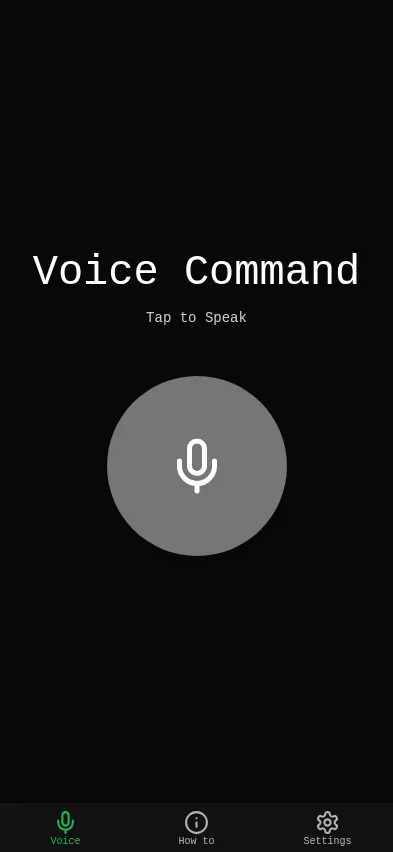 Spotify Voice Command App