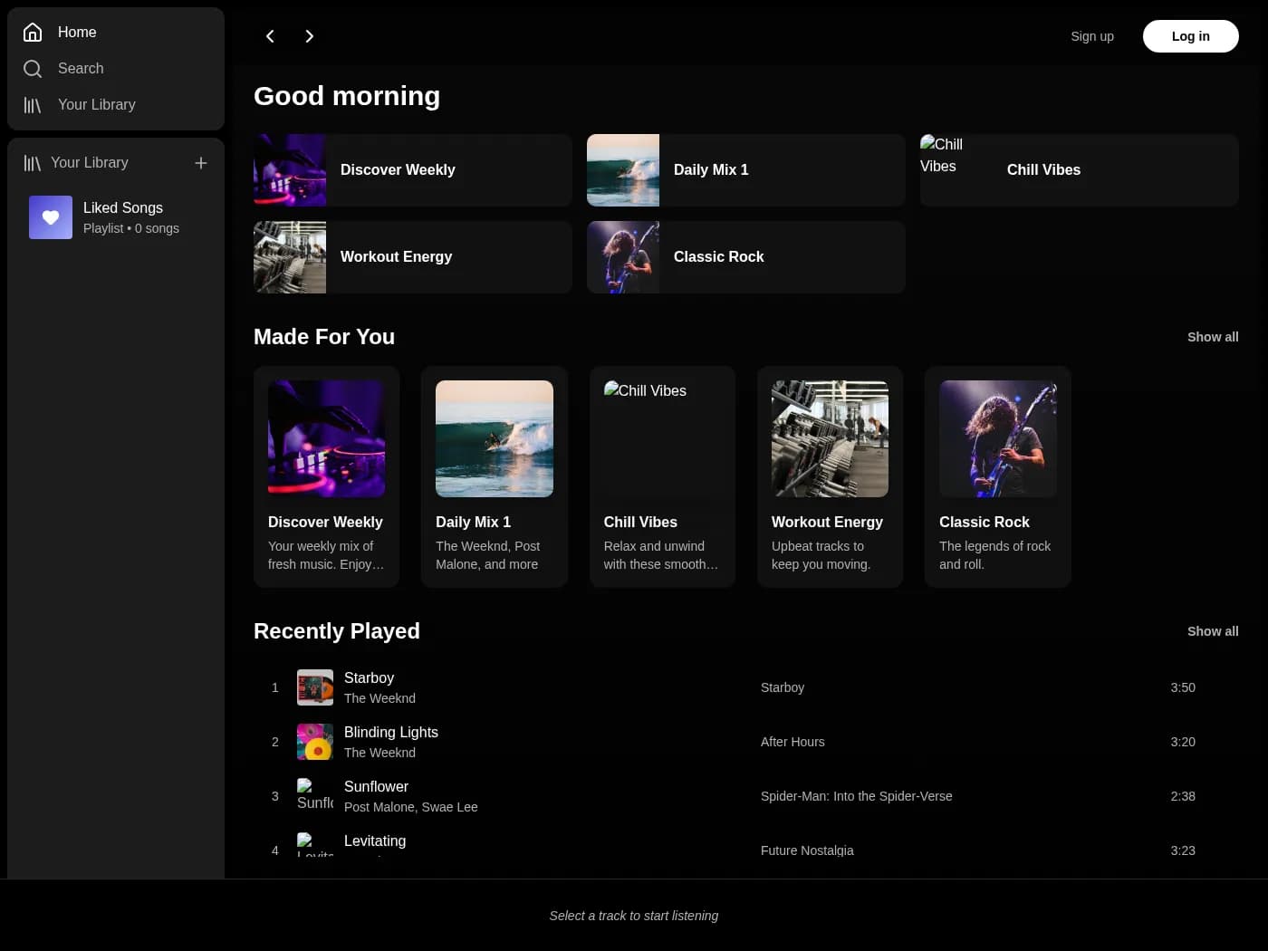 Spotify Reimagined