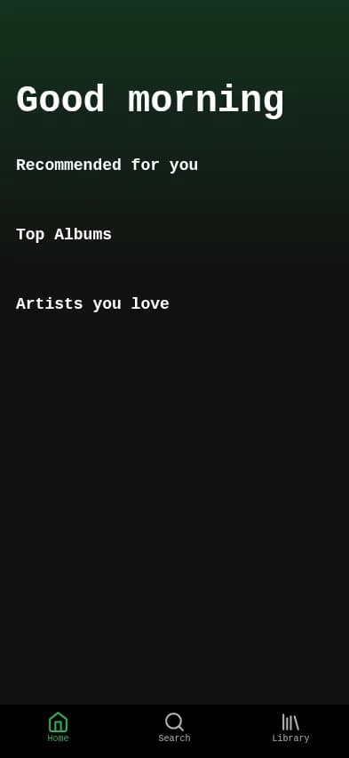 Spotii Music Player