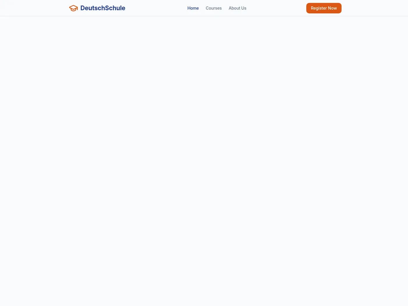 Deutsch Sprachschule Web