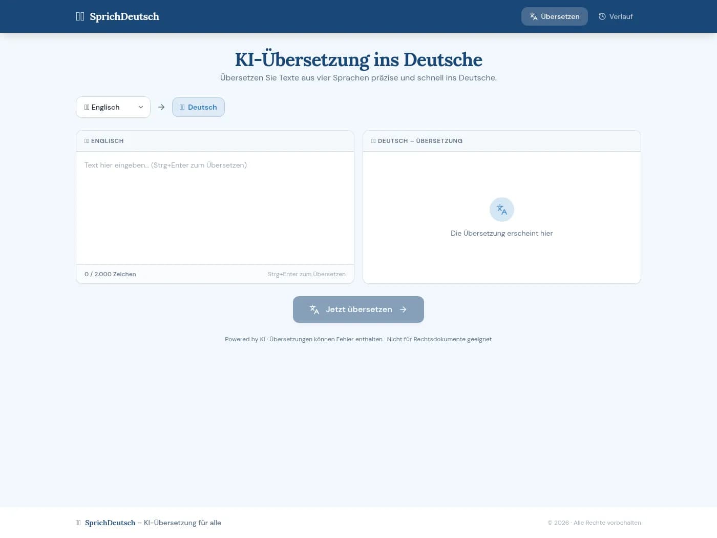 SprichDeutsch App
