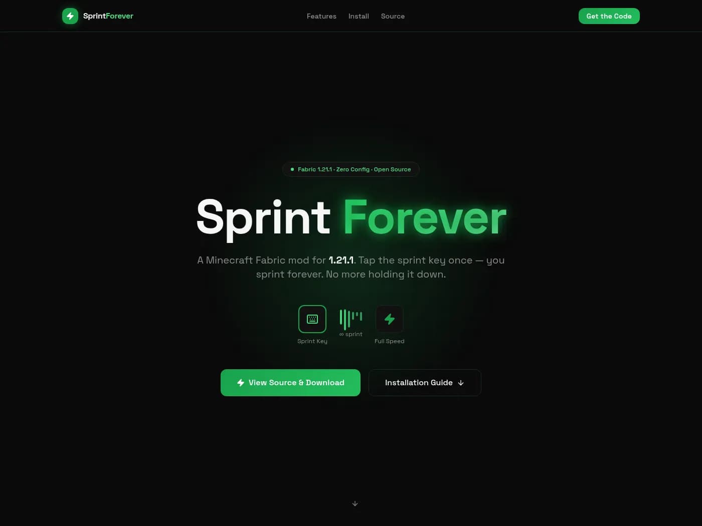 Sprint Forever Mod