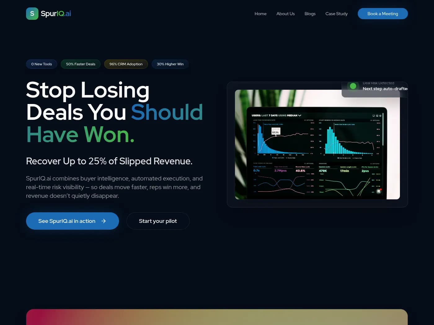SpurIQ.ai Premium SaaS Website