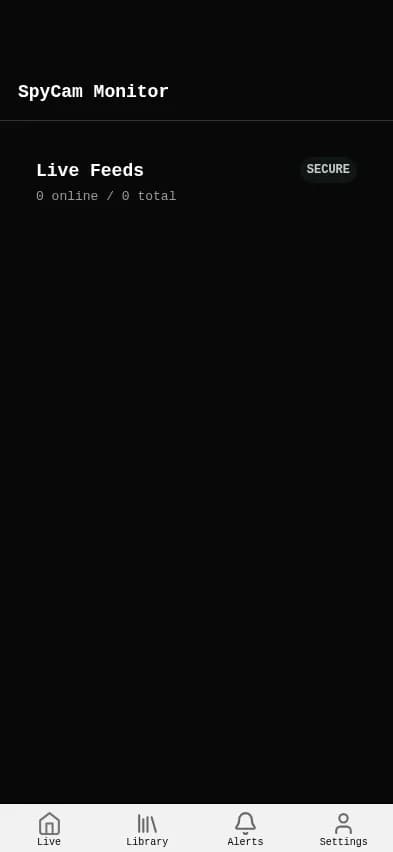 SpyCam Monitor App