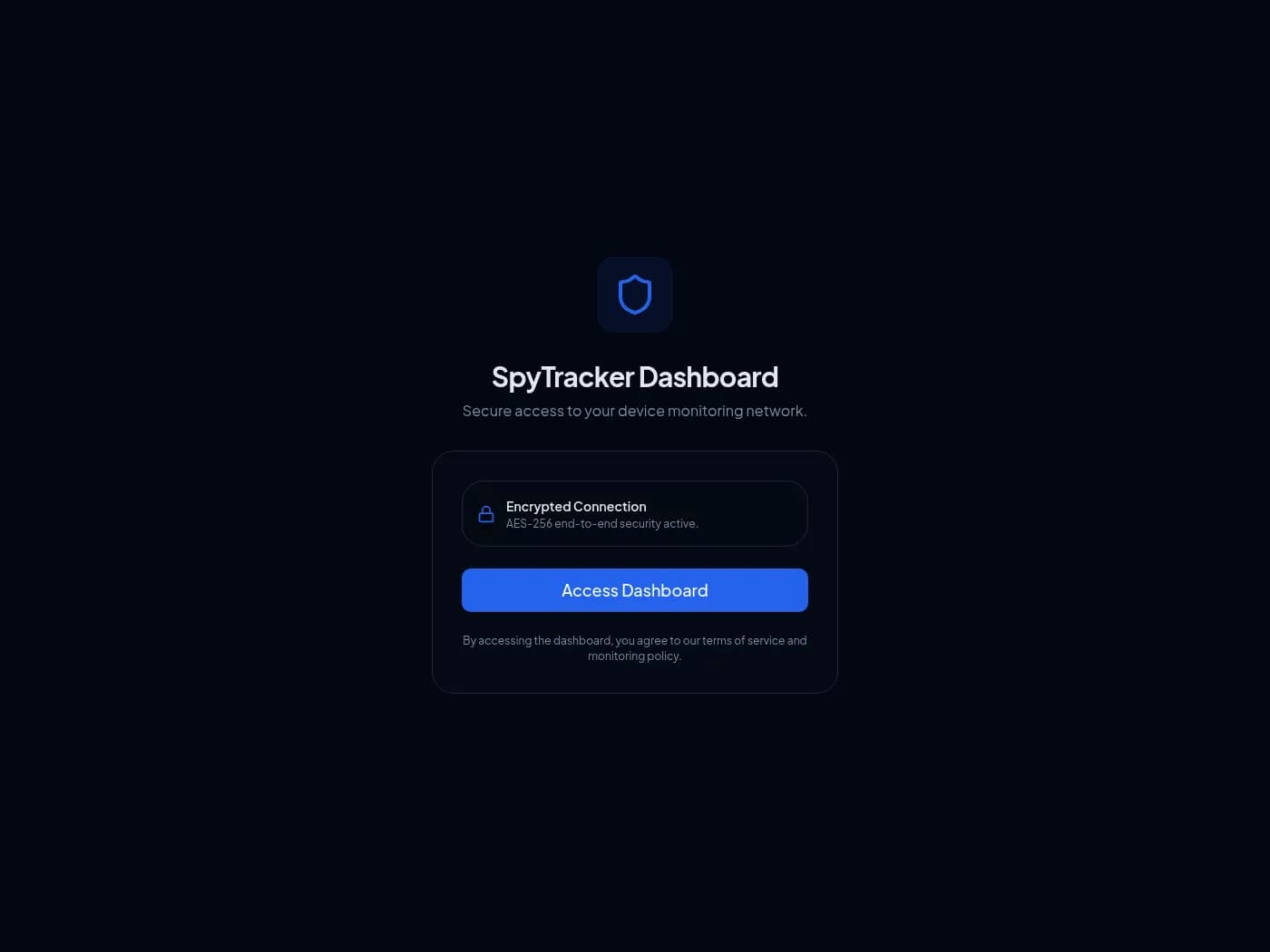 SpyTracker Dashboard