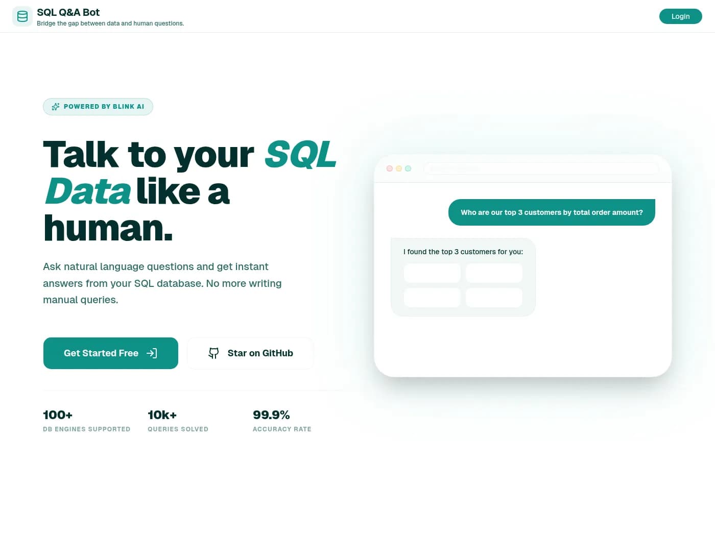 SQL Q&A Bot