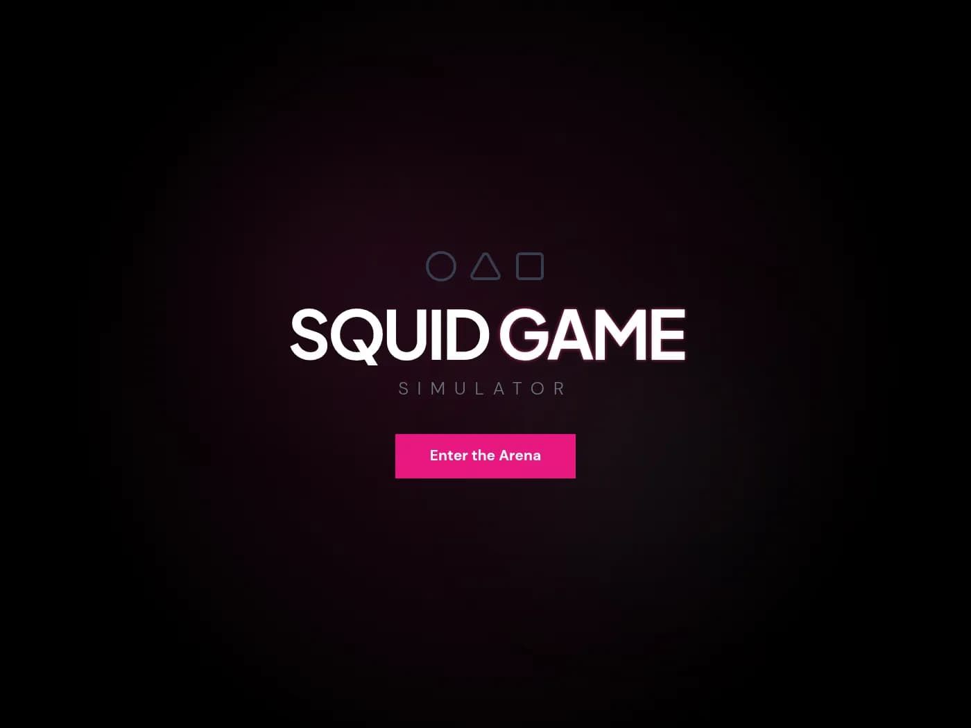 Squid Game Simulator