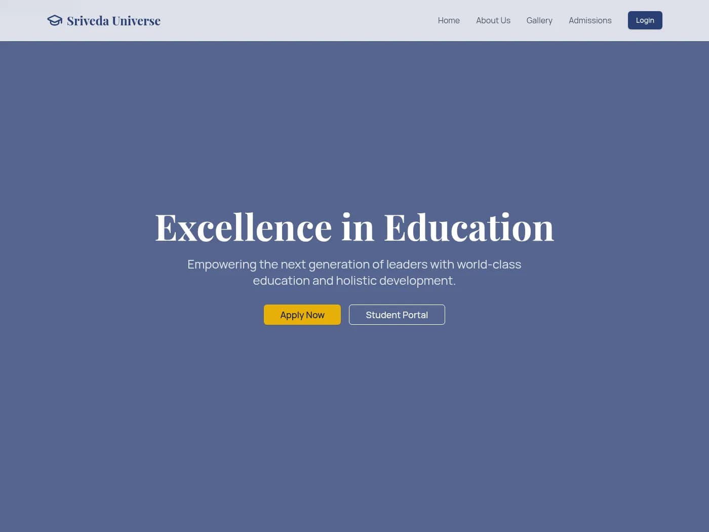 Sriveda Universe School Pro