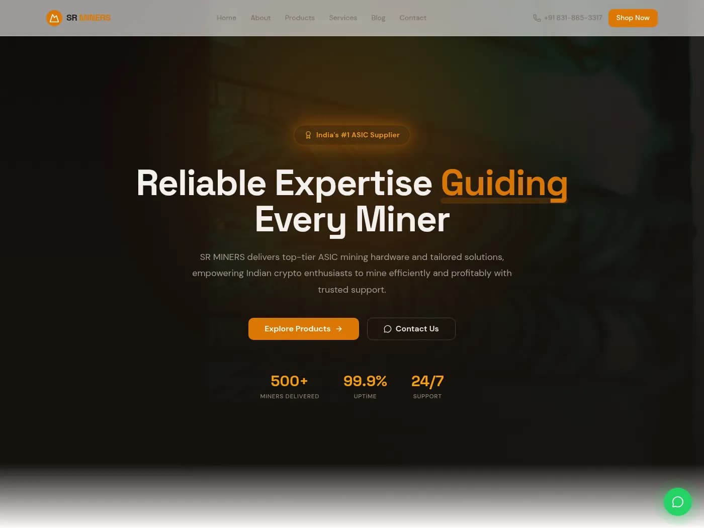 SR Miners Website Refresh