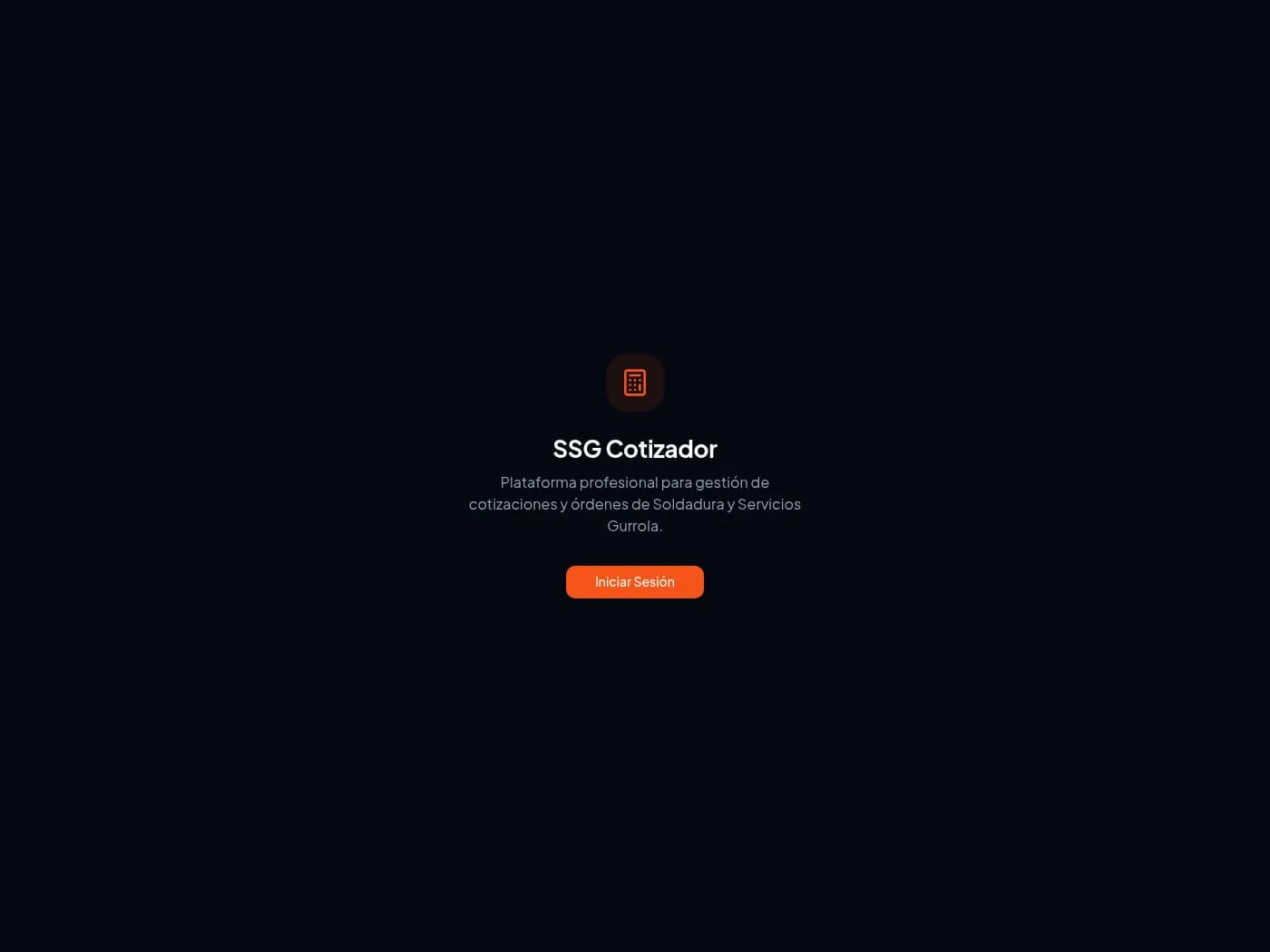 SSG Cotizador Web