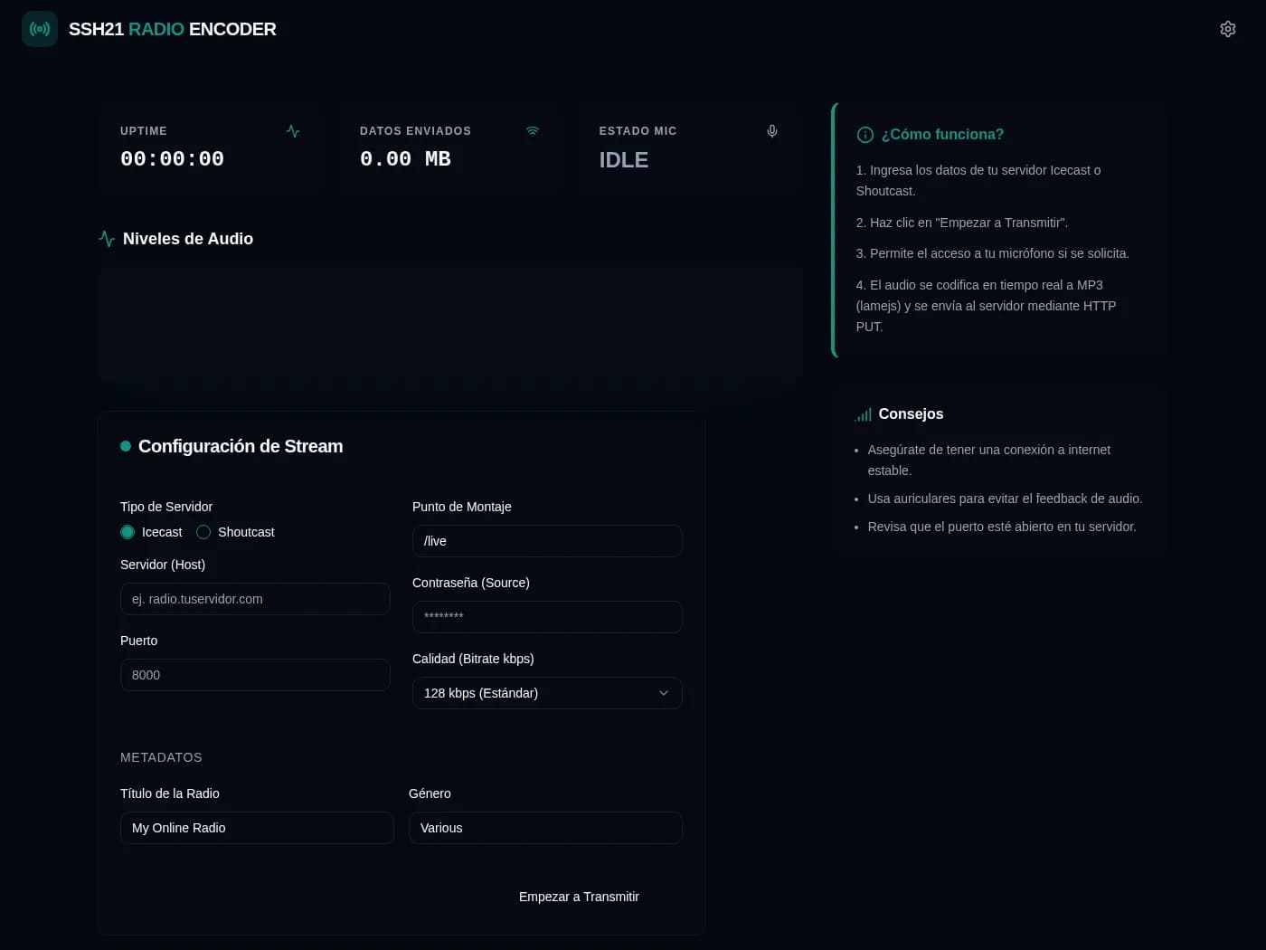 SSH21 Radio Encoder