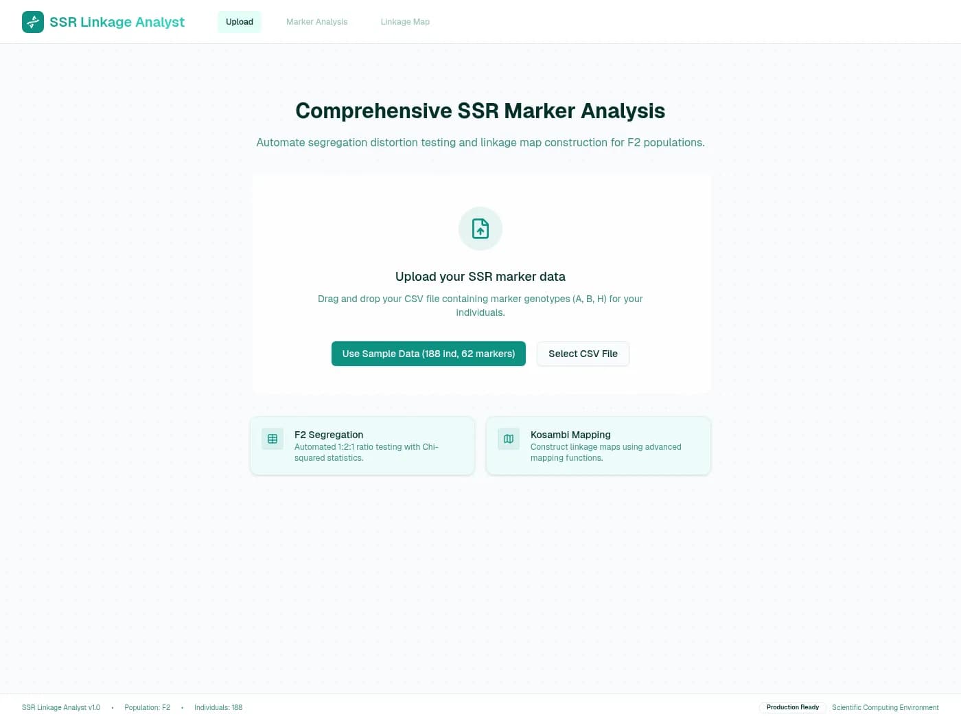 SSR Linkage Analyst