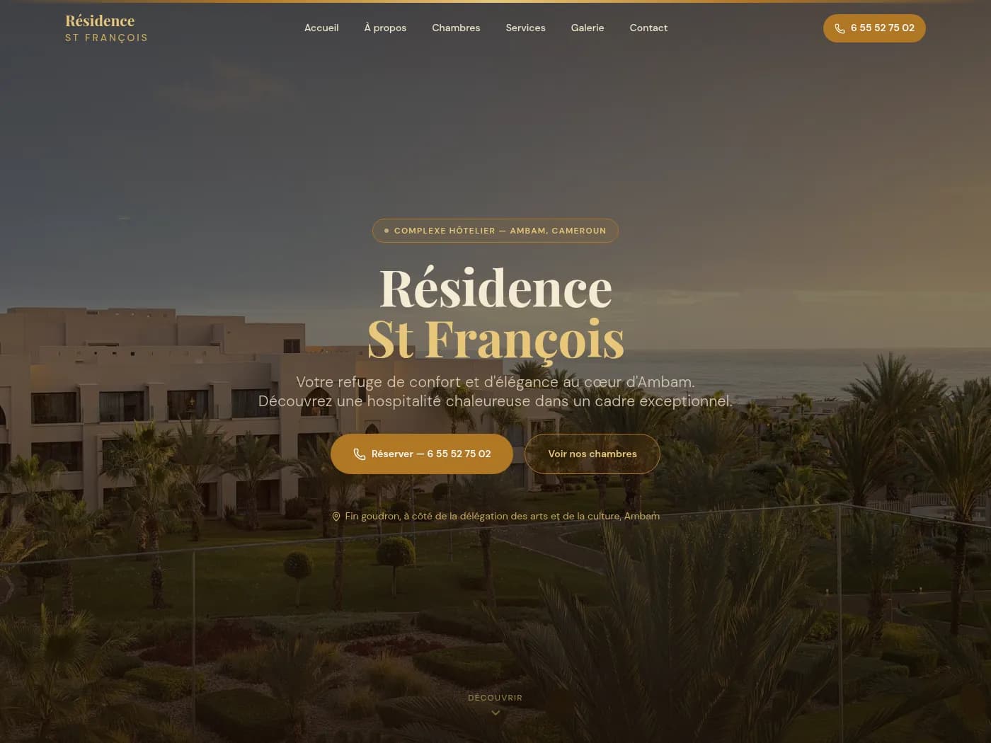 St François Residence Web