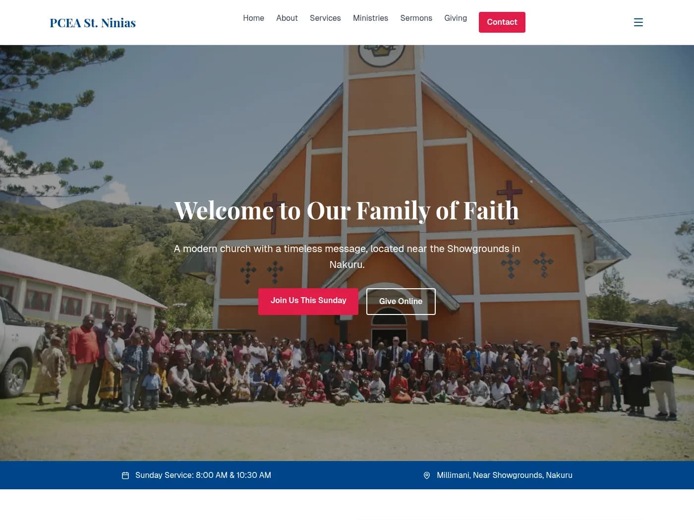 St. Ninias Parish Website