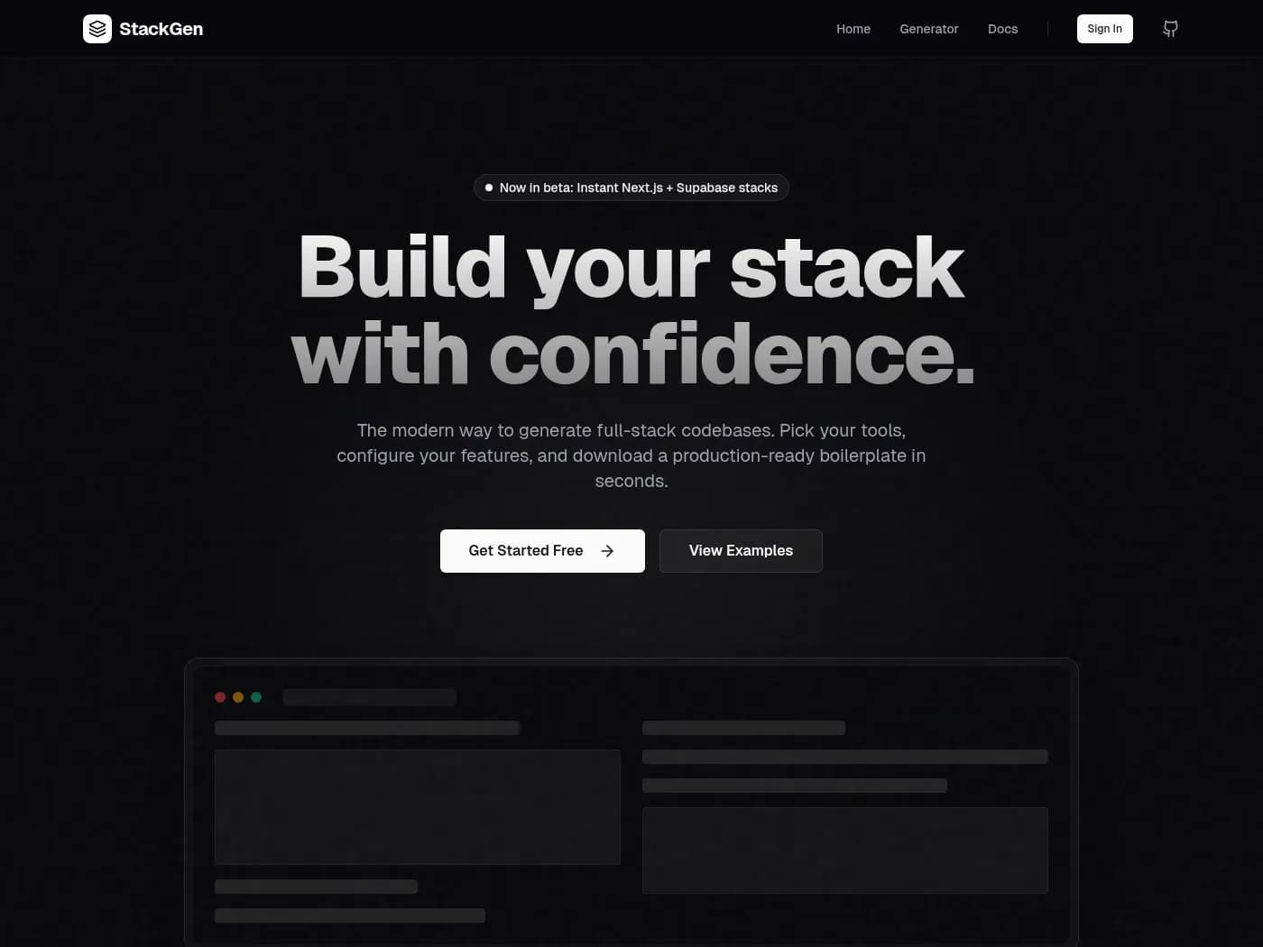 StackGen Clone