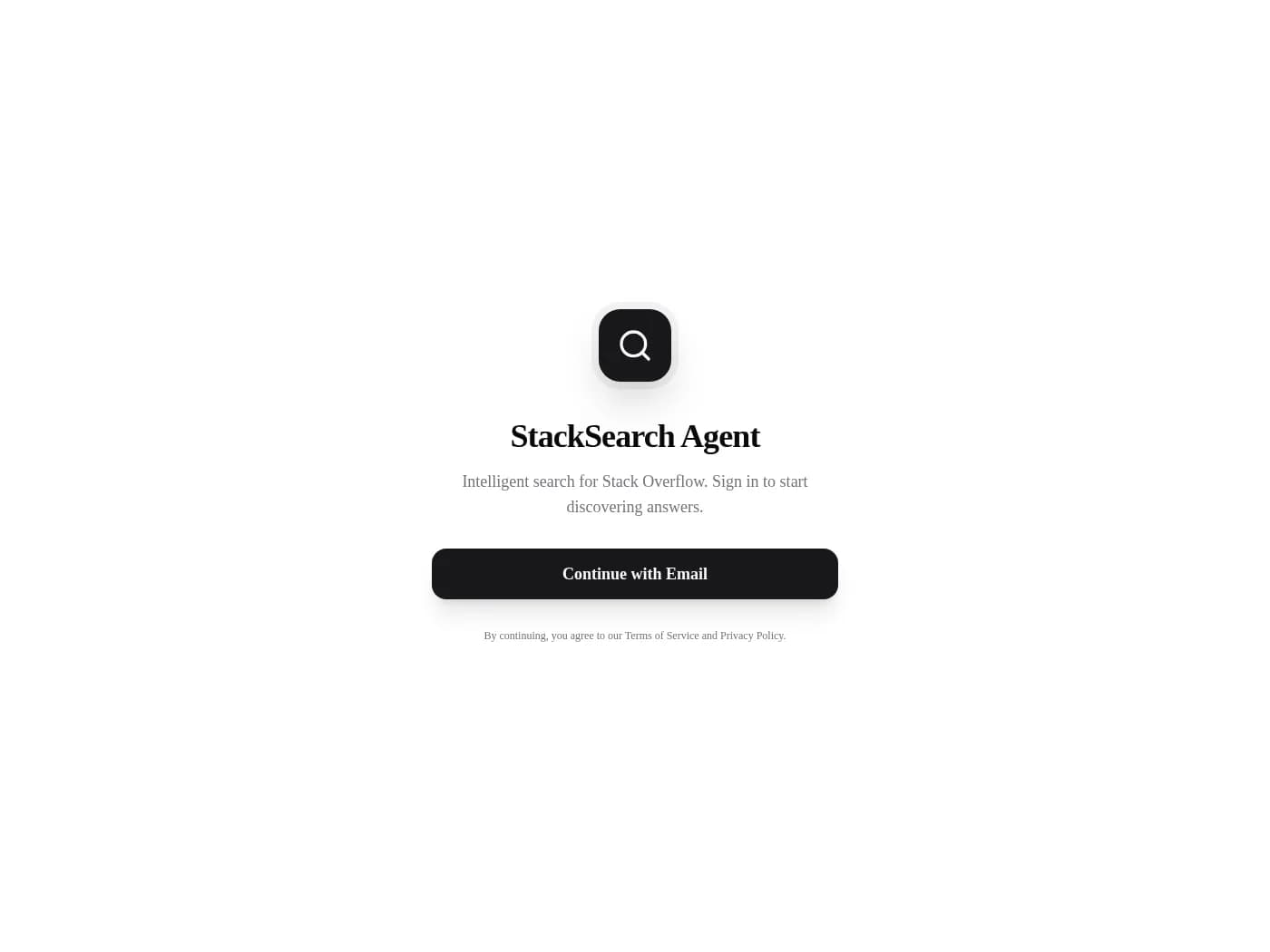 StackSearch Agent