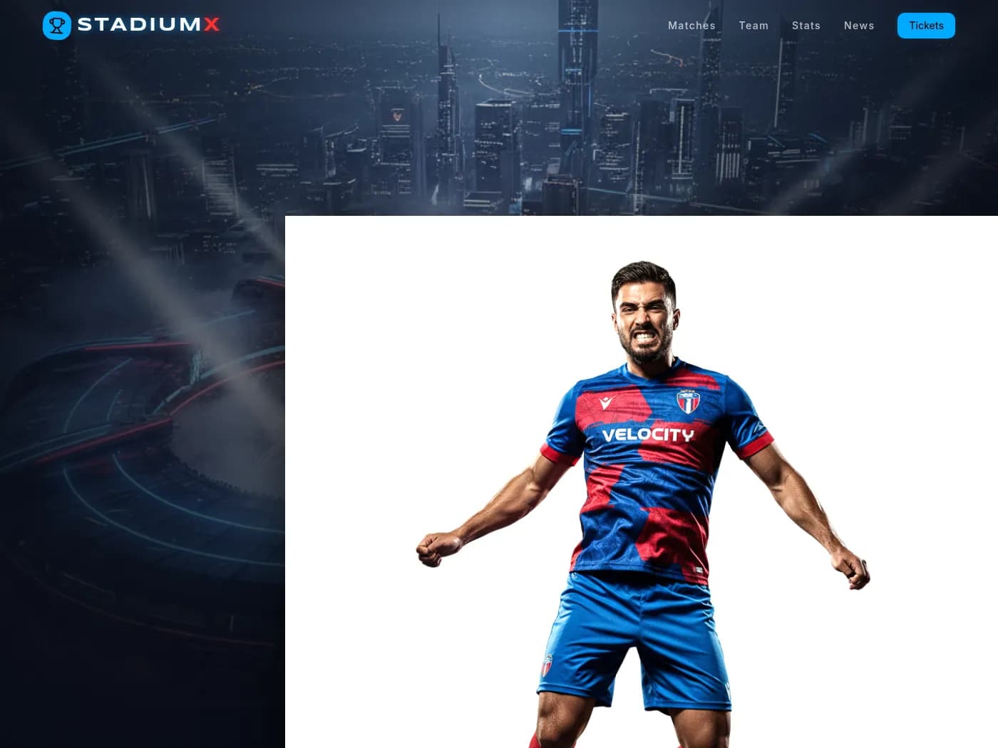 StadiumX Football Web