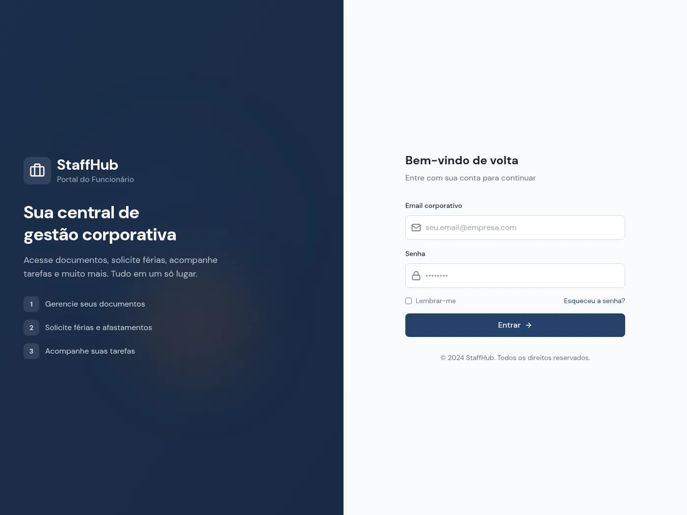 StaffHub Portal