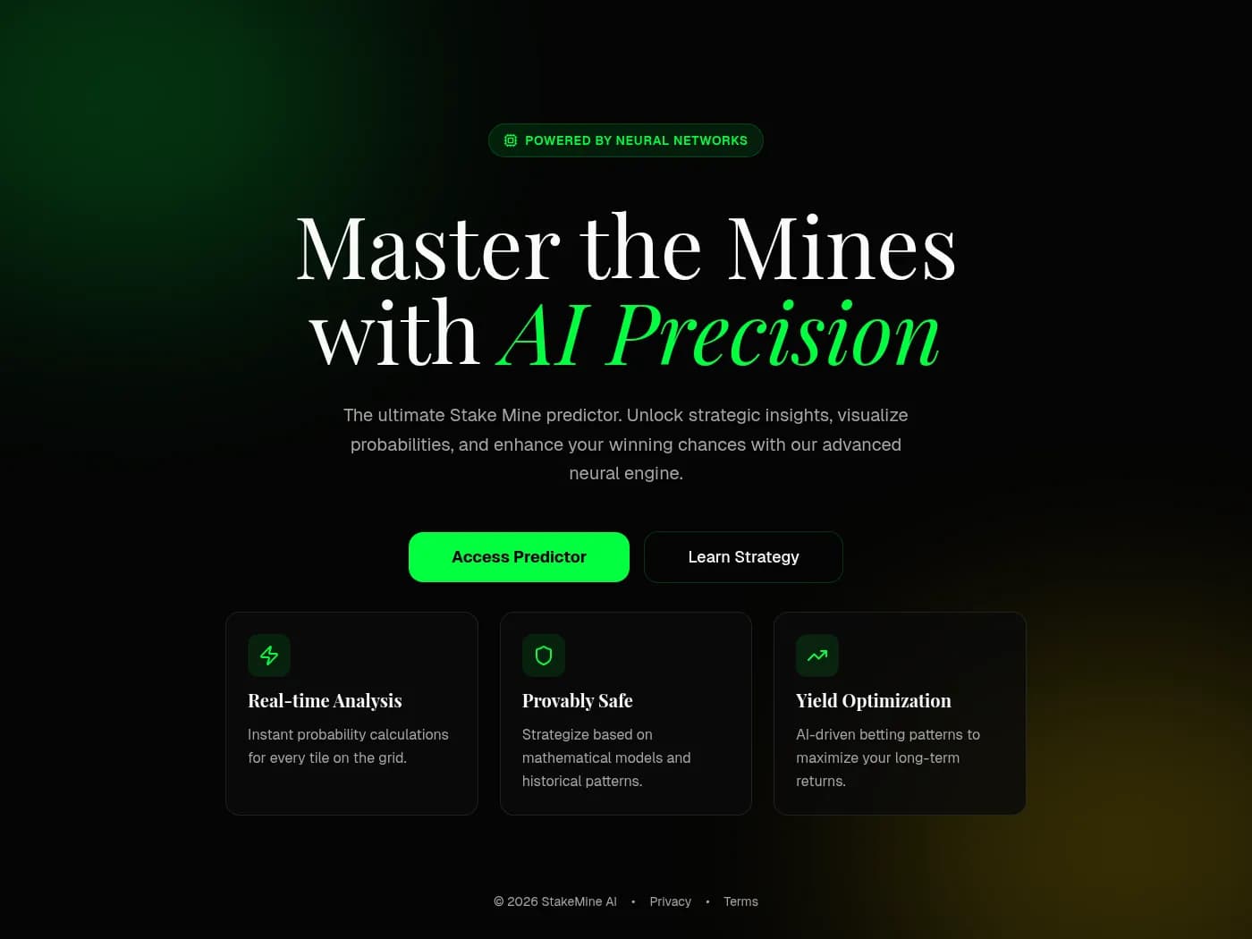 Stake Mine Predictor