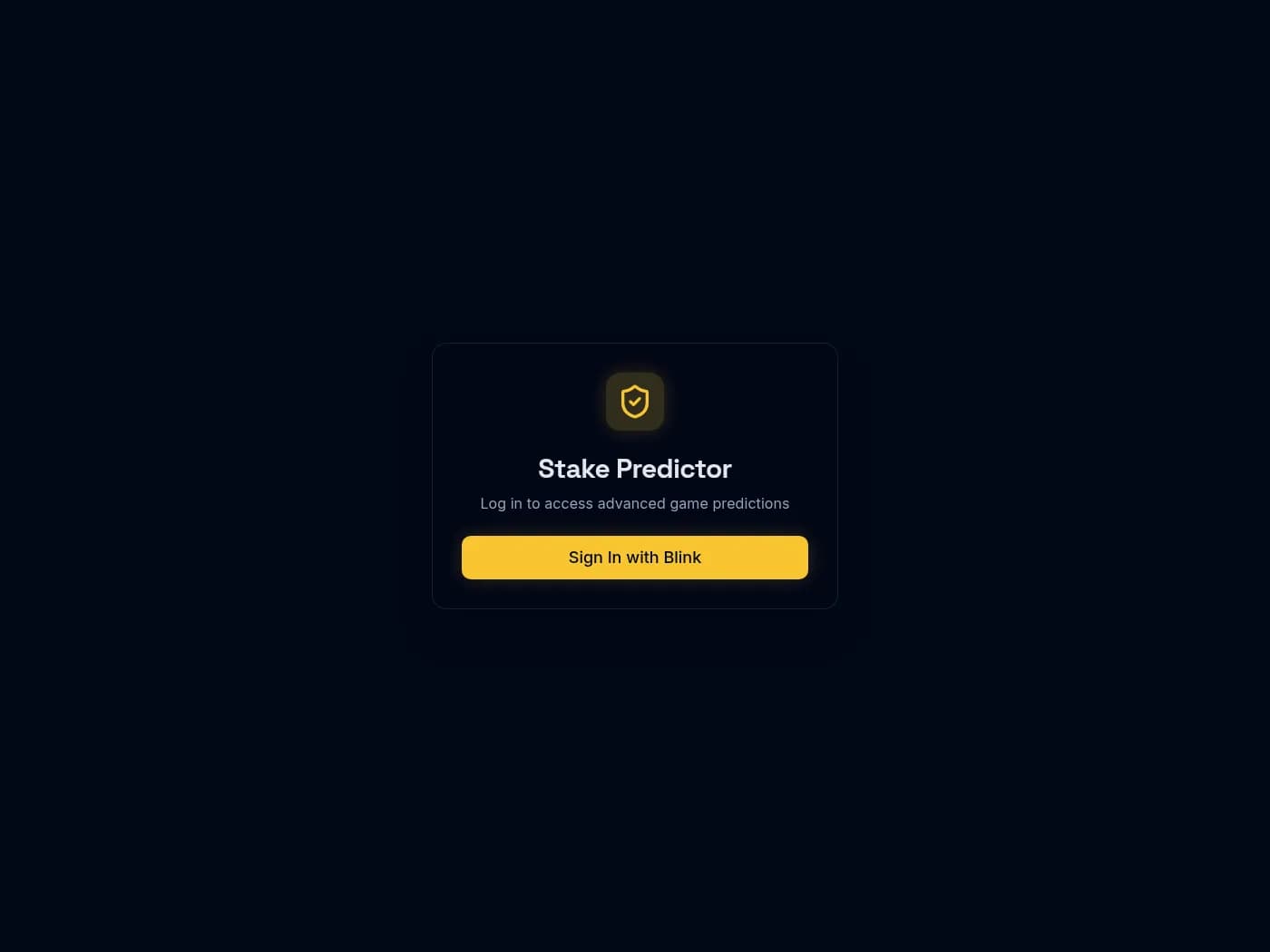 Stake Win Predictor