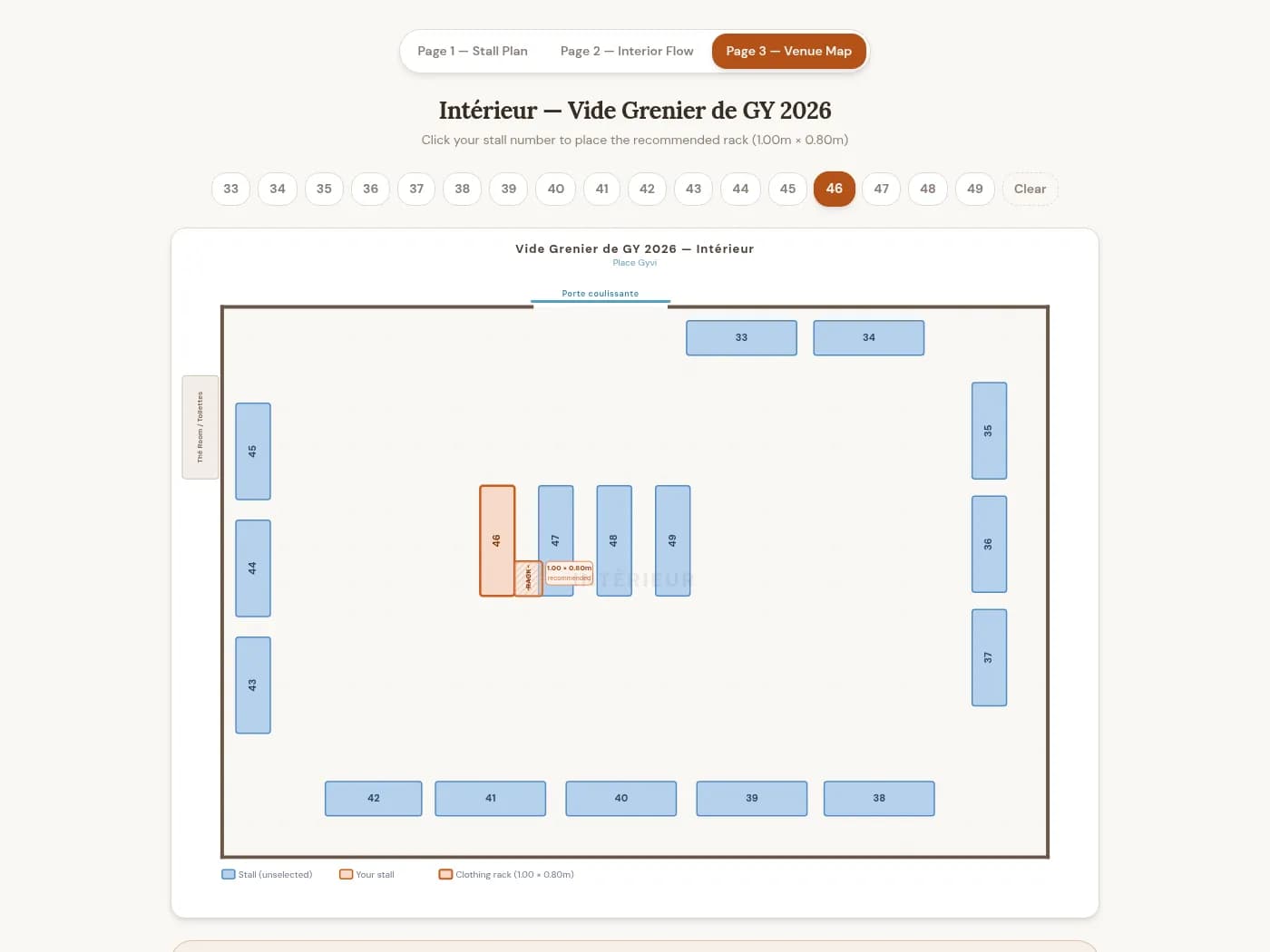 Stall Layout Planner