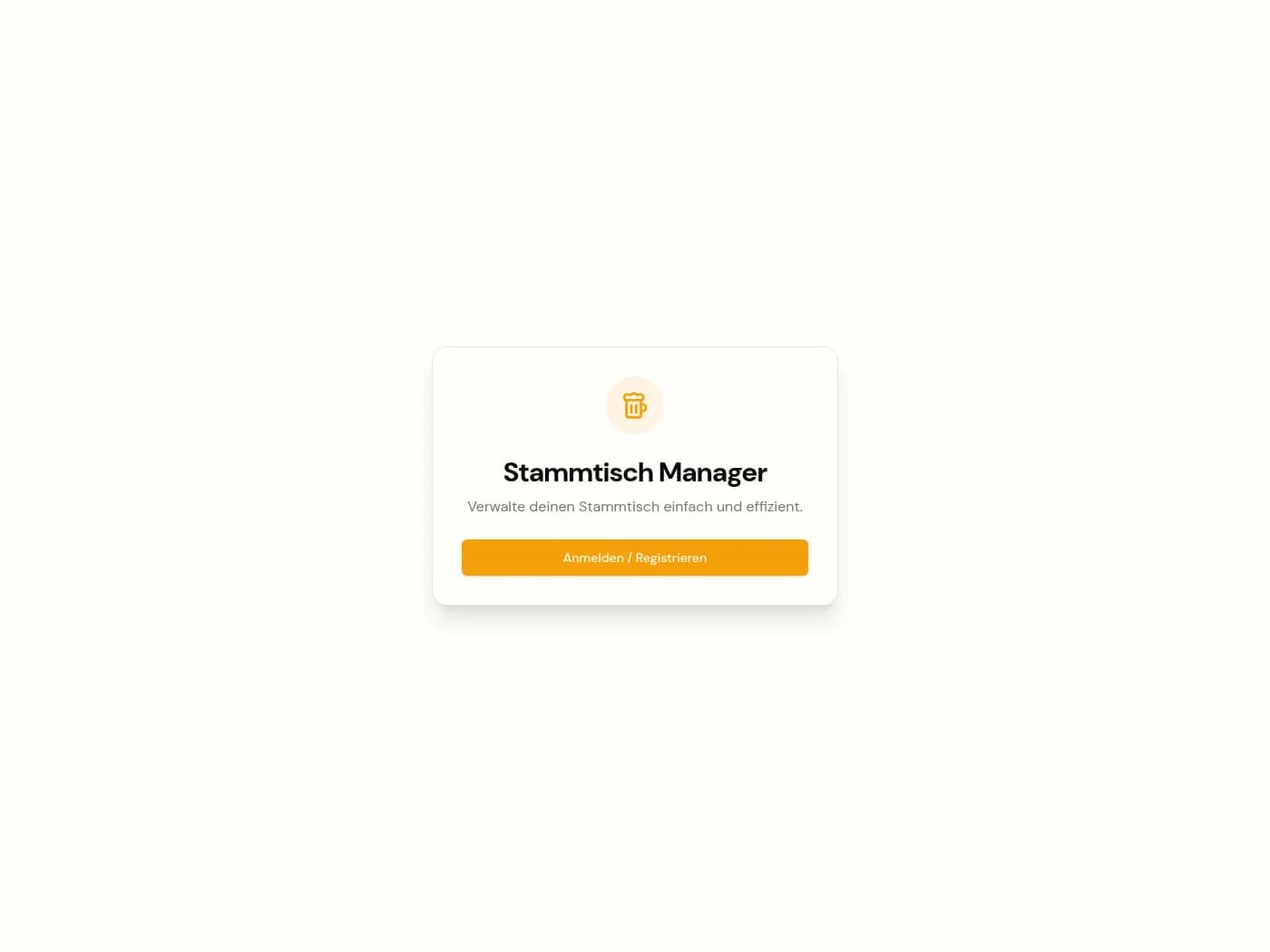 Stammtisch Manager