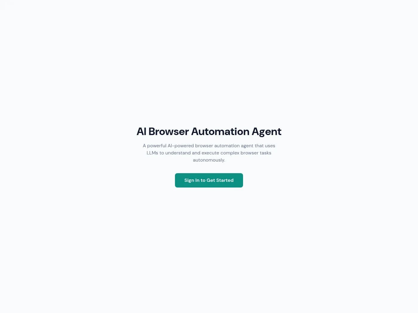Standard AI Agent