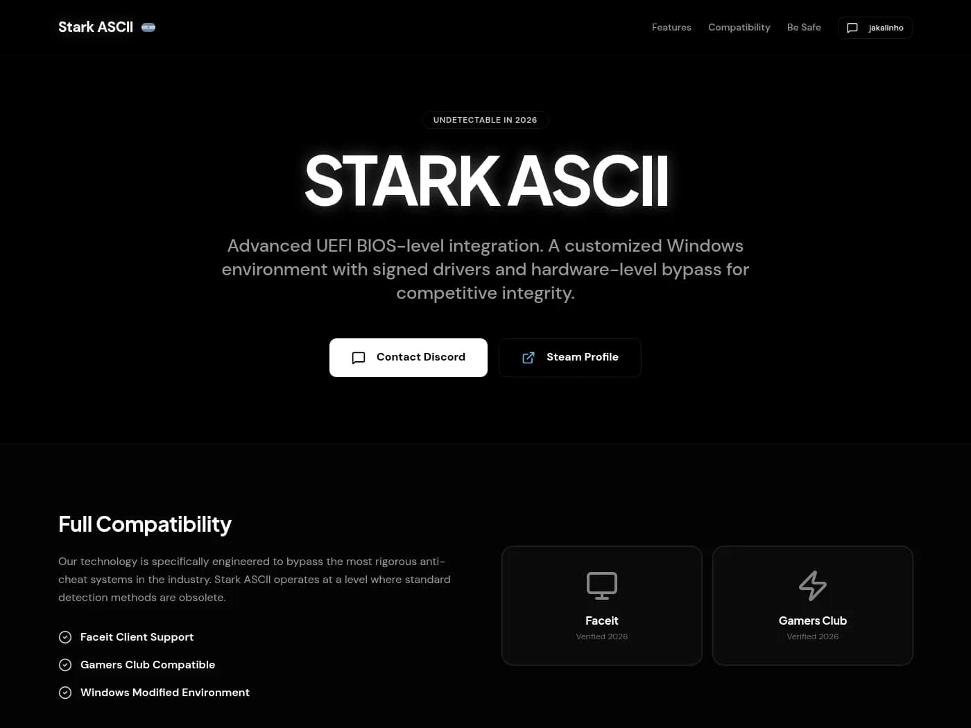 Stark ASCII Portal