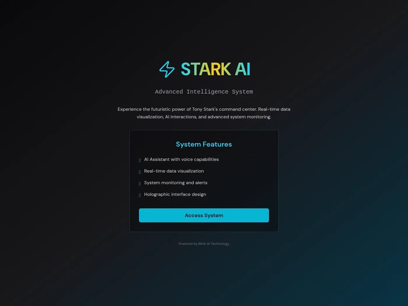 StarkAI Command Center