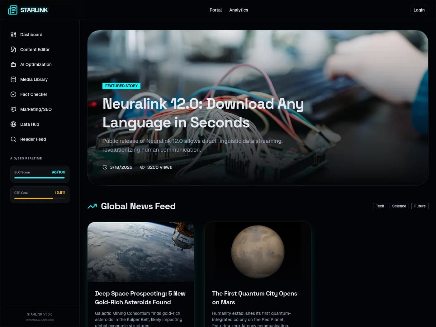 Starlink News Hub