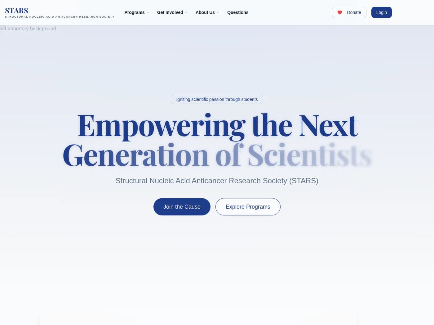 STARS Nonprofit Web Builder
