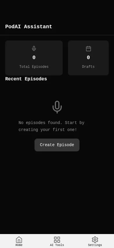 Starter Mobile App