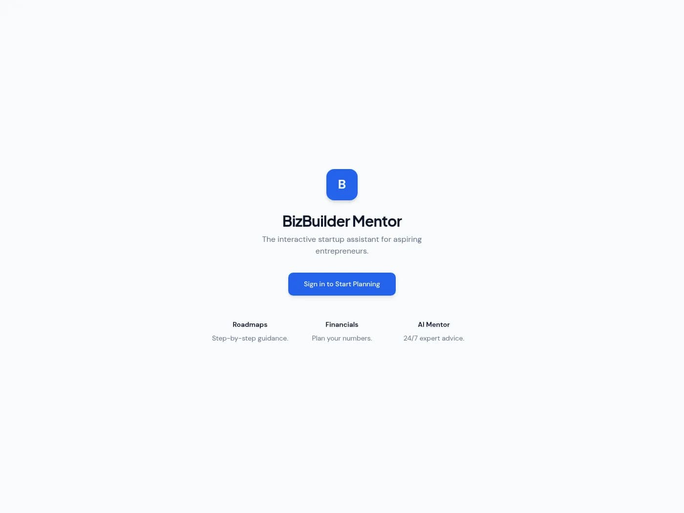 BizBuilder Mentor