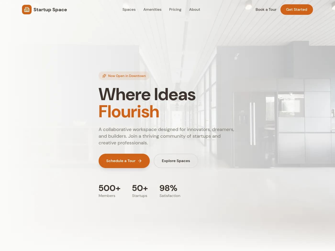 Startup Space Landing