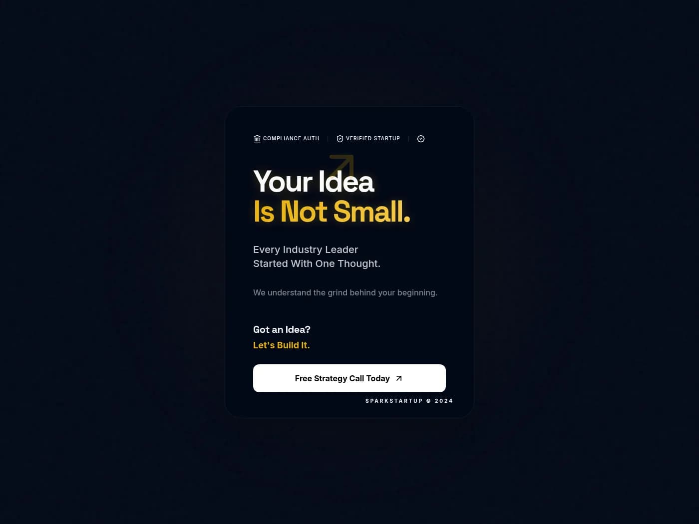 Startup Spark Post