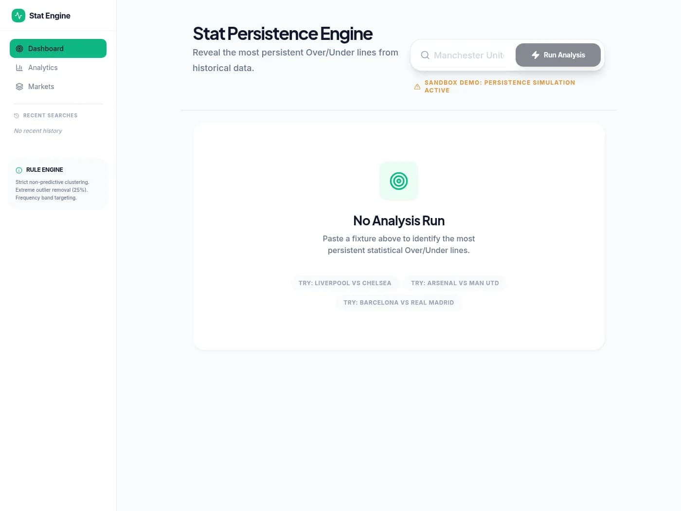 Stat Persistence Engine