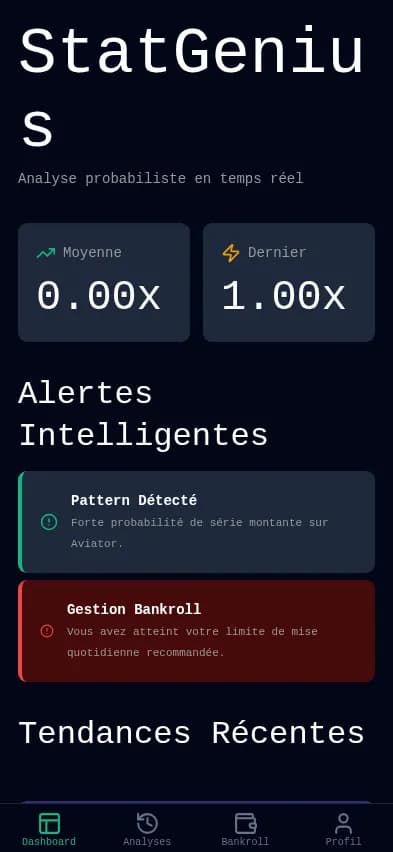 StatGenius Mobile Suite