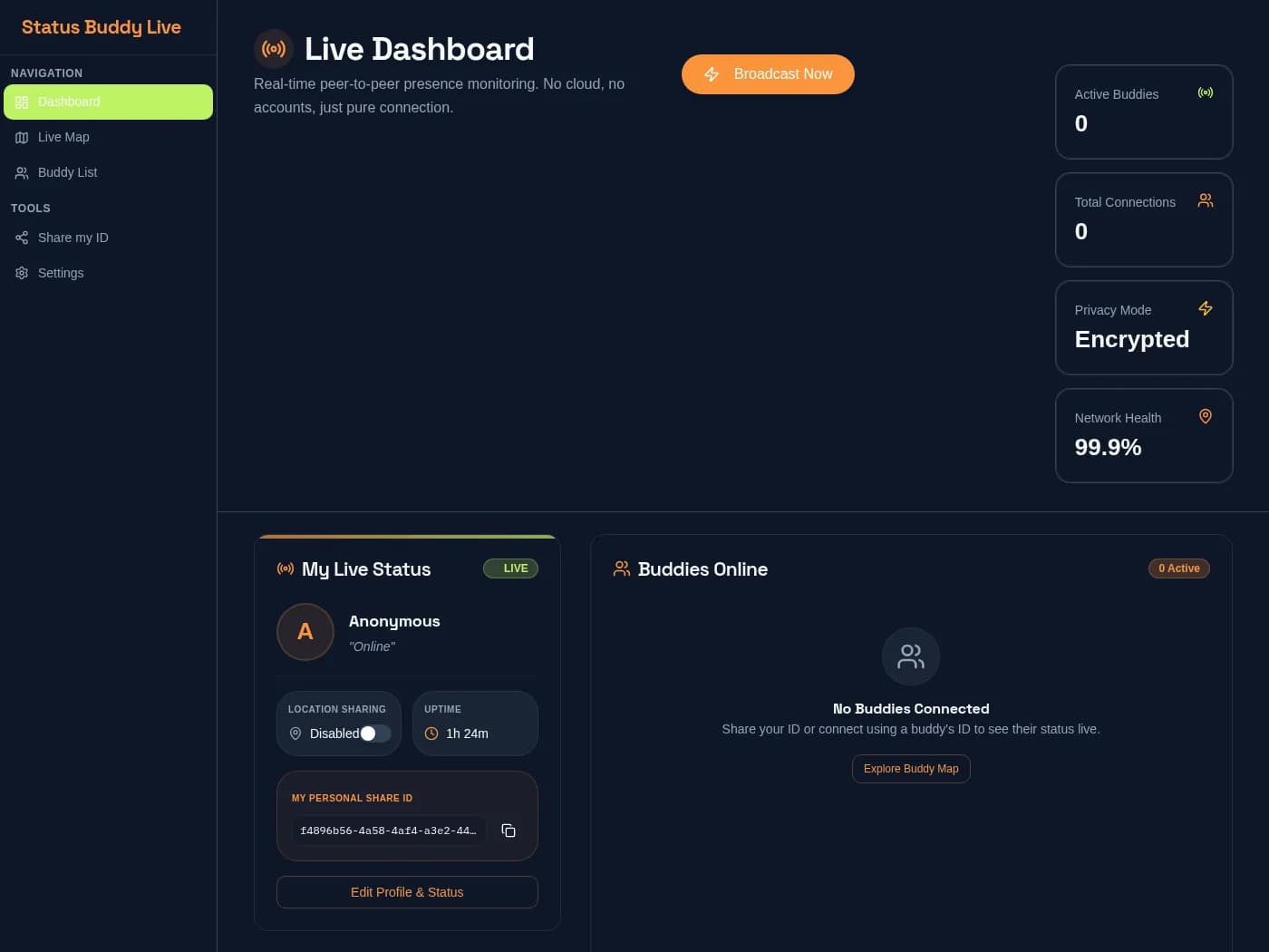 Status Buddy Live