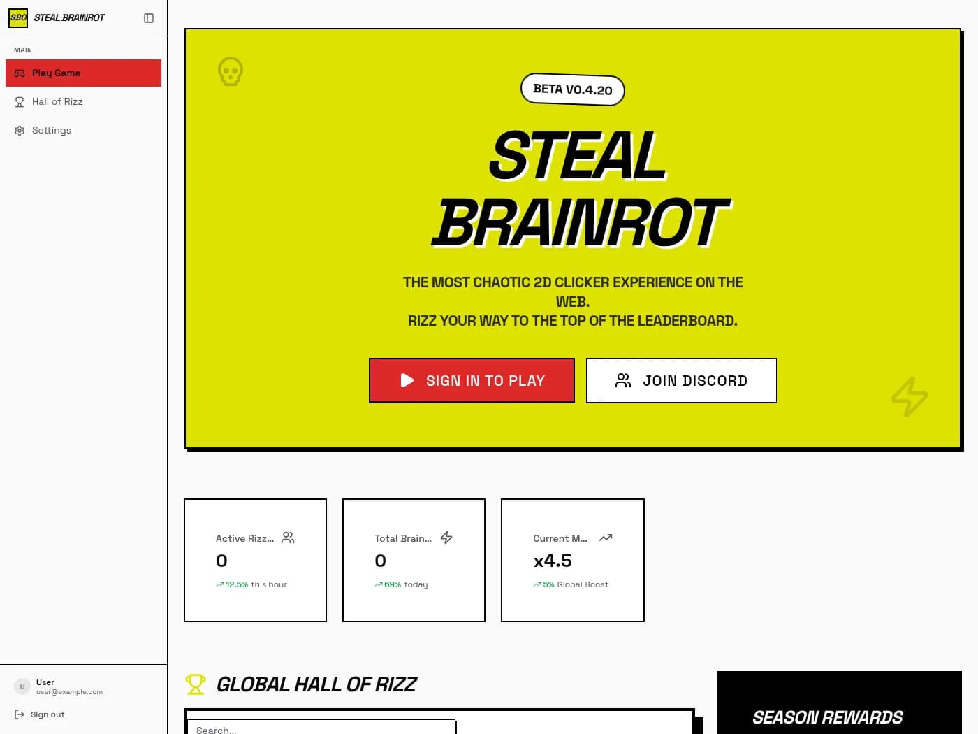Steal Brainrot Online
