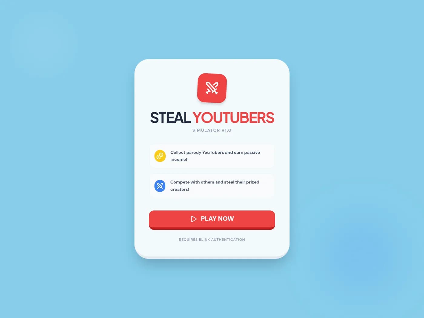 Steal YouTubers Simulator