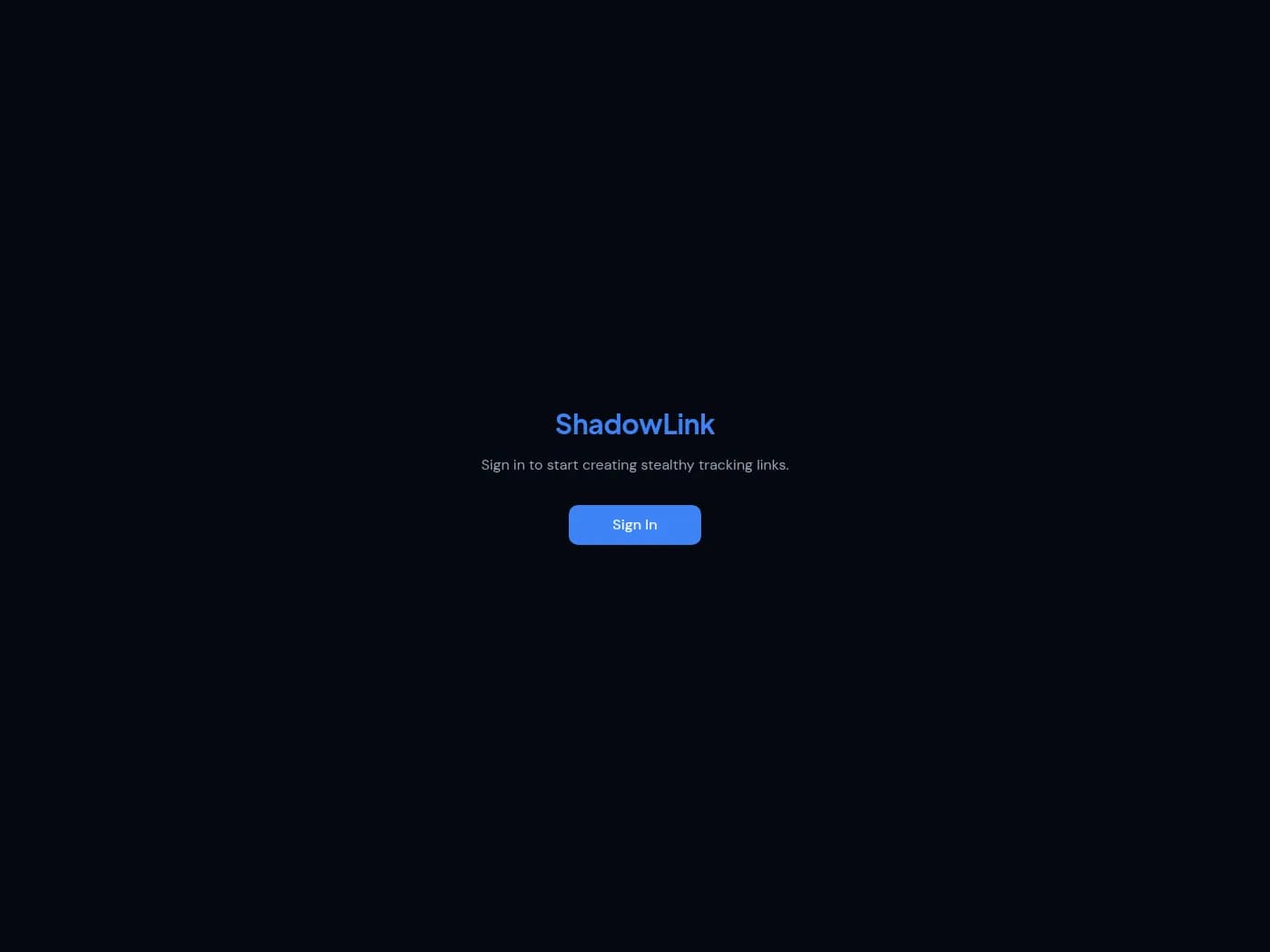 Stealth Tracking Link Generator