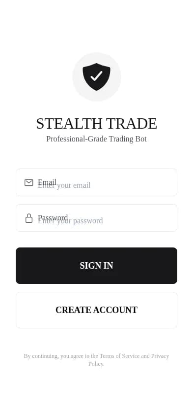 StealthTrade Mobile Bot