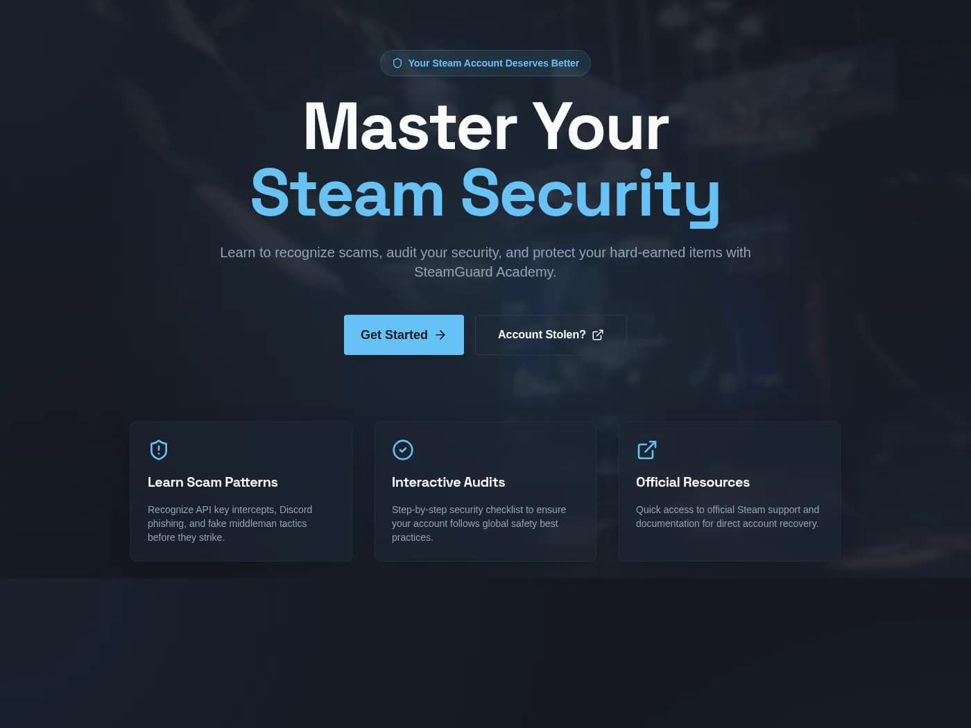 Steam Account Tracker