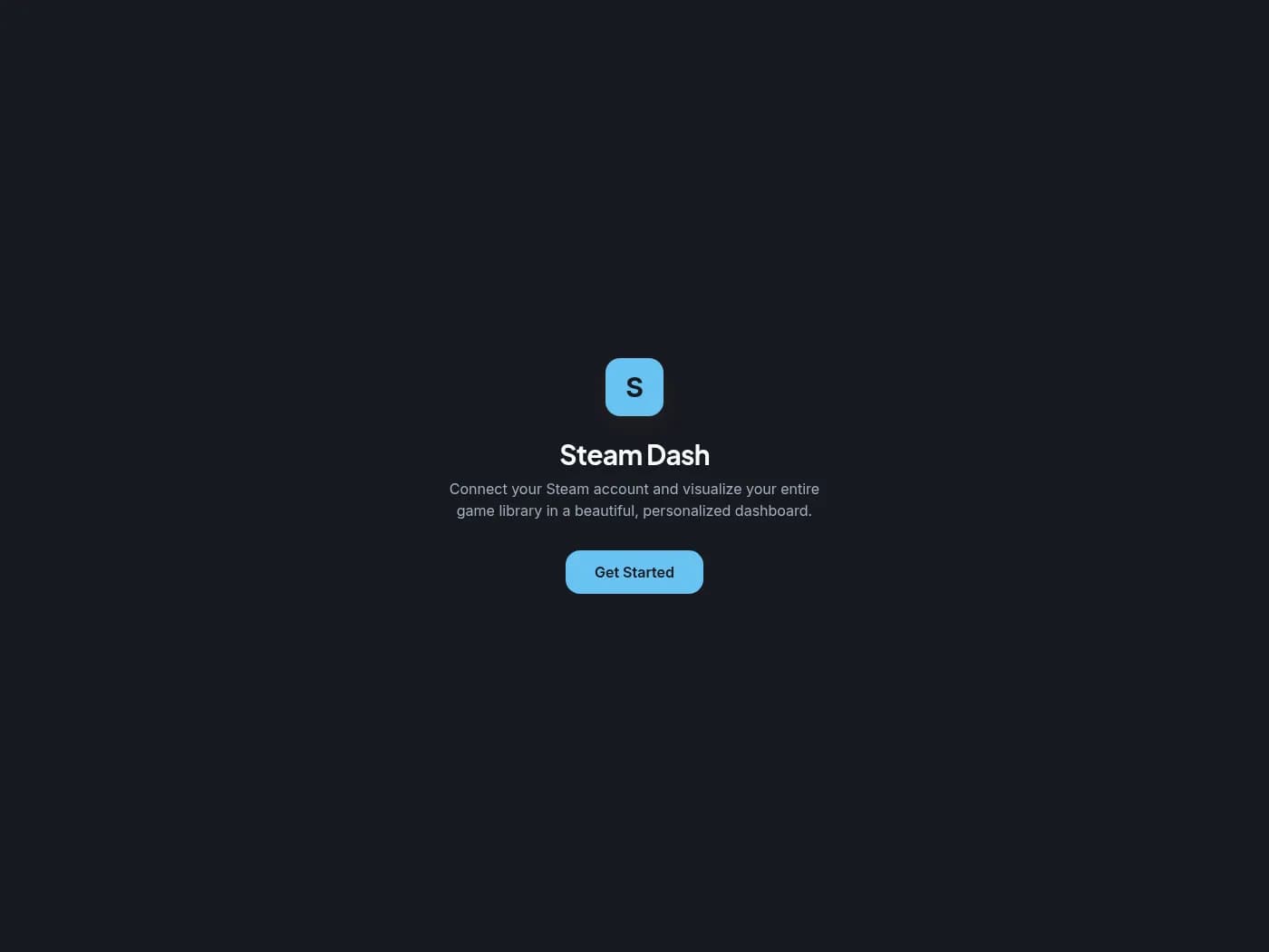 Steam Games Dashboard
