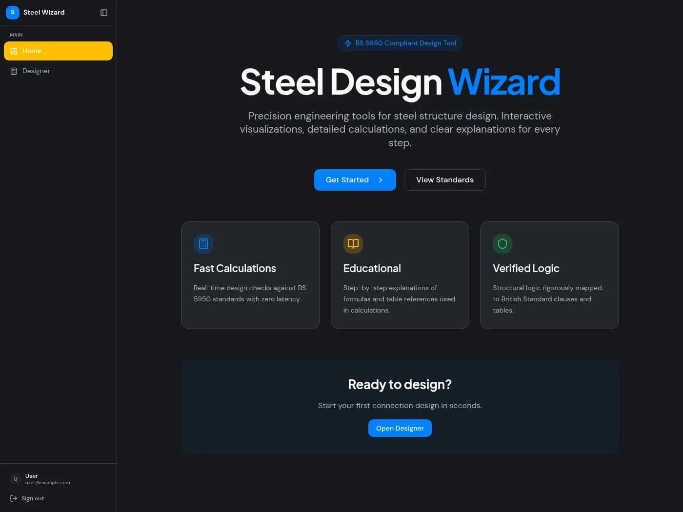 Steel Design Wizard