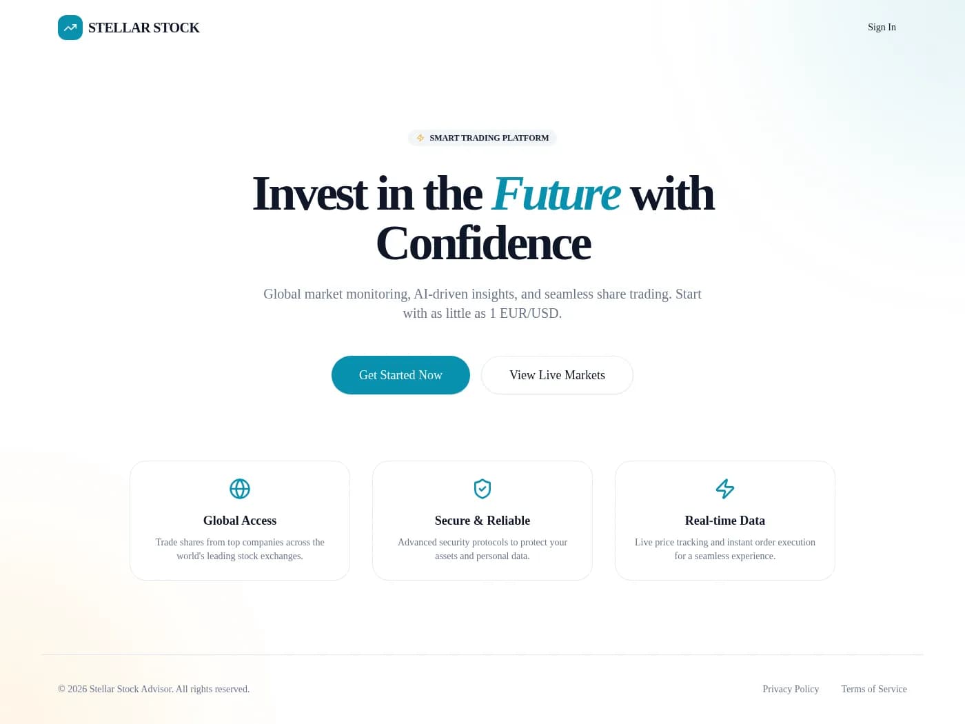 Stellar Stock Advisor
