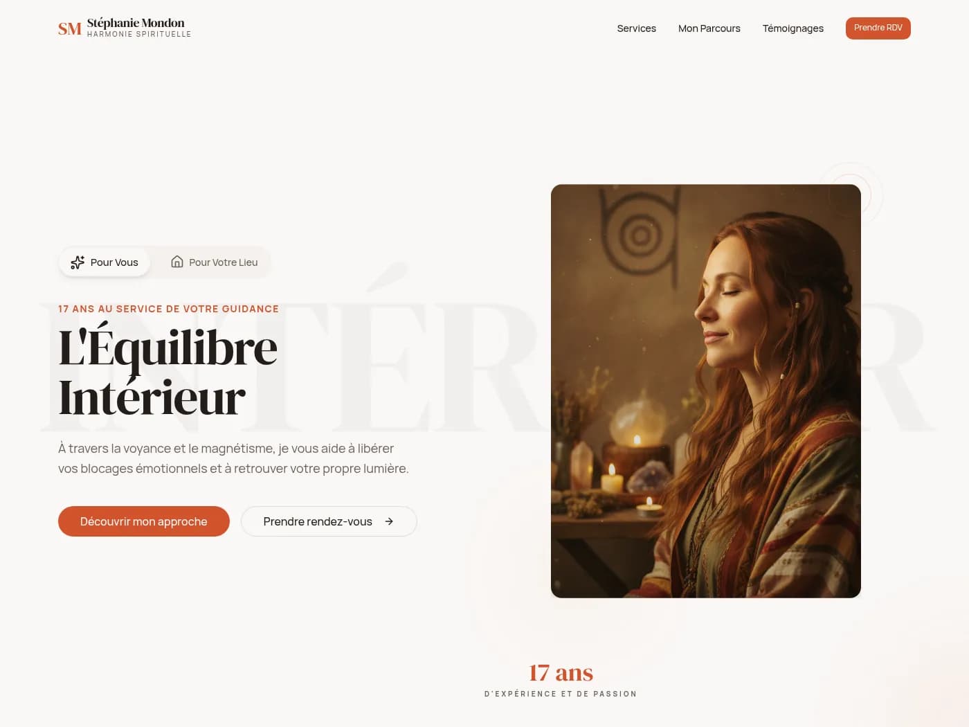 Stéphanie Mondon Spiritual Site